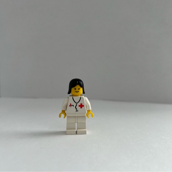 Lego | Other | Lego Town Red Cross Doctor Minifigure | Poshmark